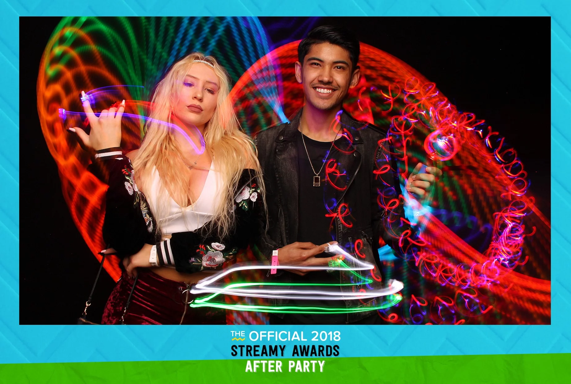 Light Painting Photo Booths for Events in SF | SnapFiesta